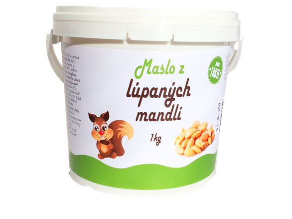 Farmilion mandlové maslo z lúpaných mandlí 1kg | Biomania.sk